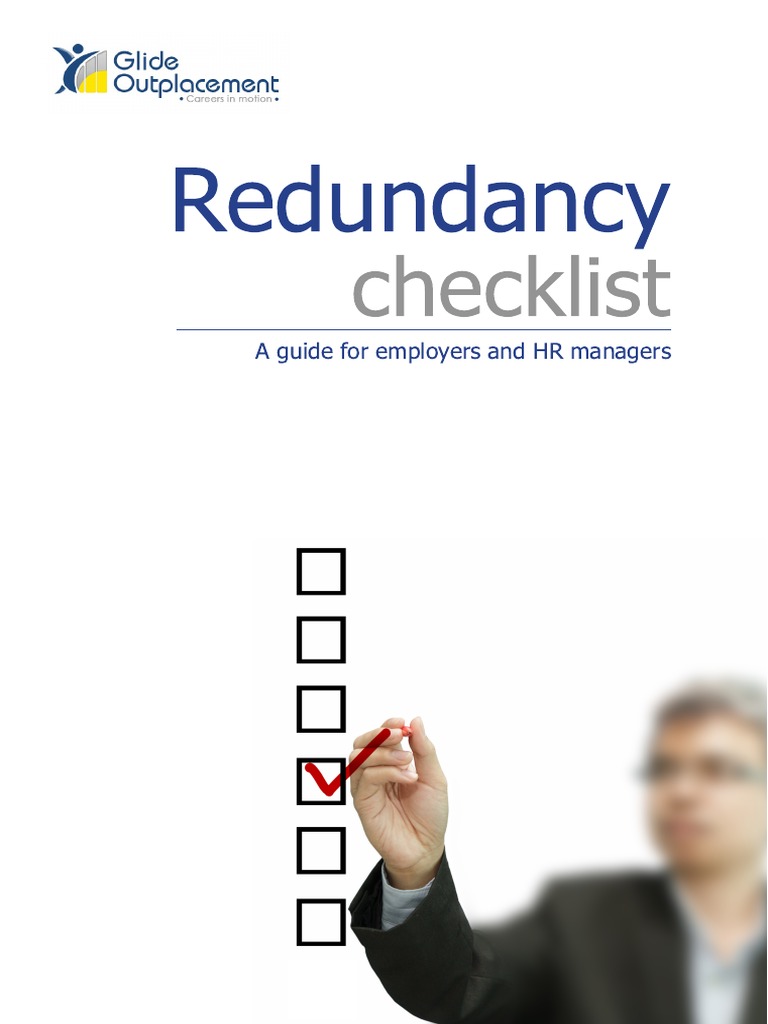 Redundancy Checklist For HR Managers and Employers | PDF | Layoff ...