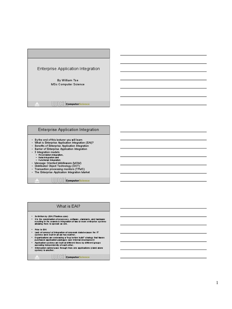 An In-Depth Overview of Enterprise Application Integration Models, Technologies, and Benefits ...