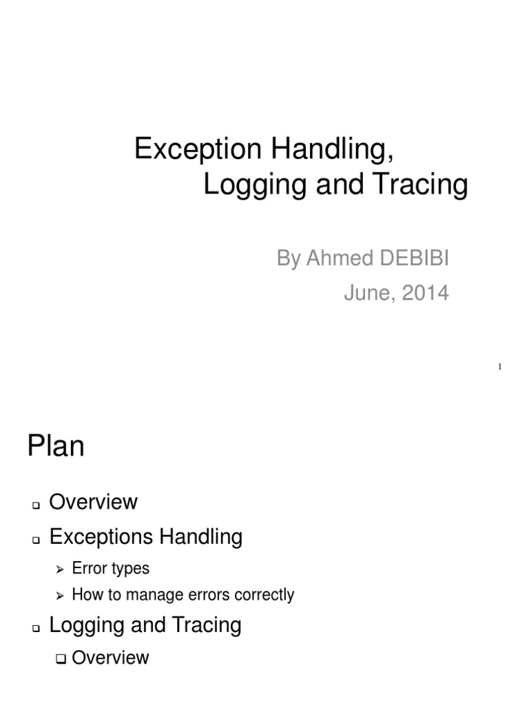 Handling Exceptions in ABAP | PDF | Digital Technology | Computer Programming