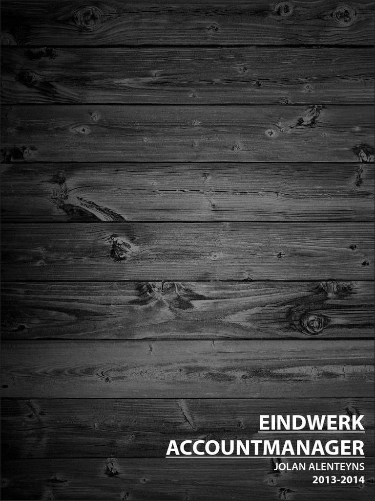 Eindwerk | PDF