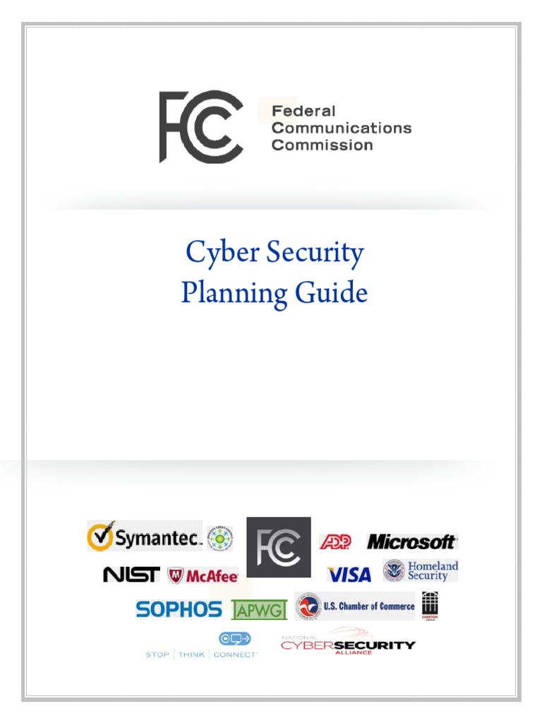 FCC Cyber Security Planning Guide | PDF
