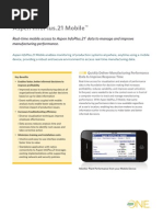 aspenONE Process Explorer Datasheet | PDF | Performance Indicator | Data