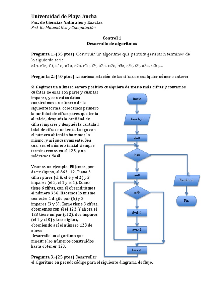 Control 1 2014 Des Alg C Pauta | PDF