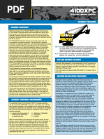 P&H 4100XPC Operating Specification | PDF | Electric Motor | Transformer