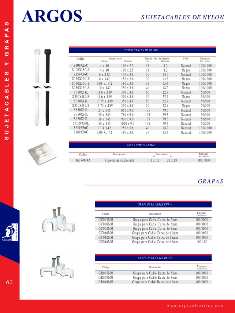 CAtalogo ARGOS Terminales | PDF