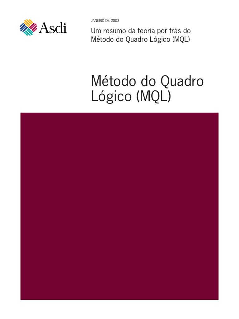 Método do Quadro Lógico: Guia Completo | PDF | Análise SWOT | Cidade
