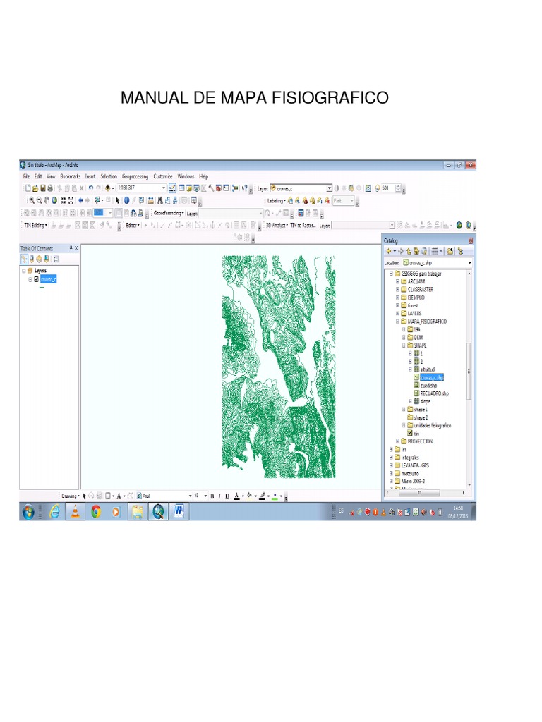 Manual de Mapa Fisiografico | PDF