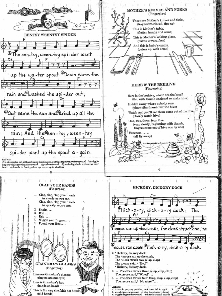 American Folk Songs | PDF | Foreign Language Studies | Home & Garden