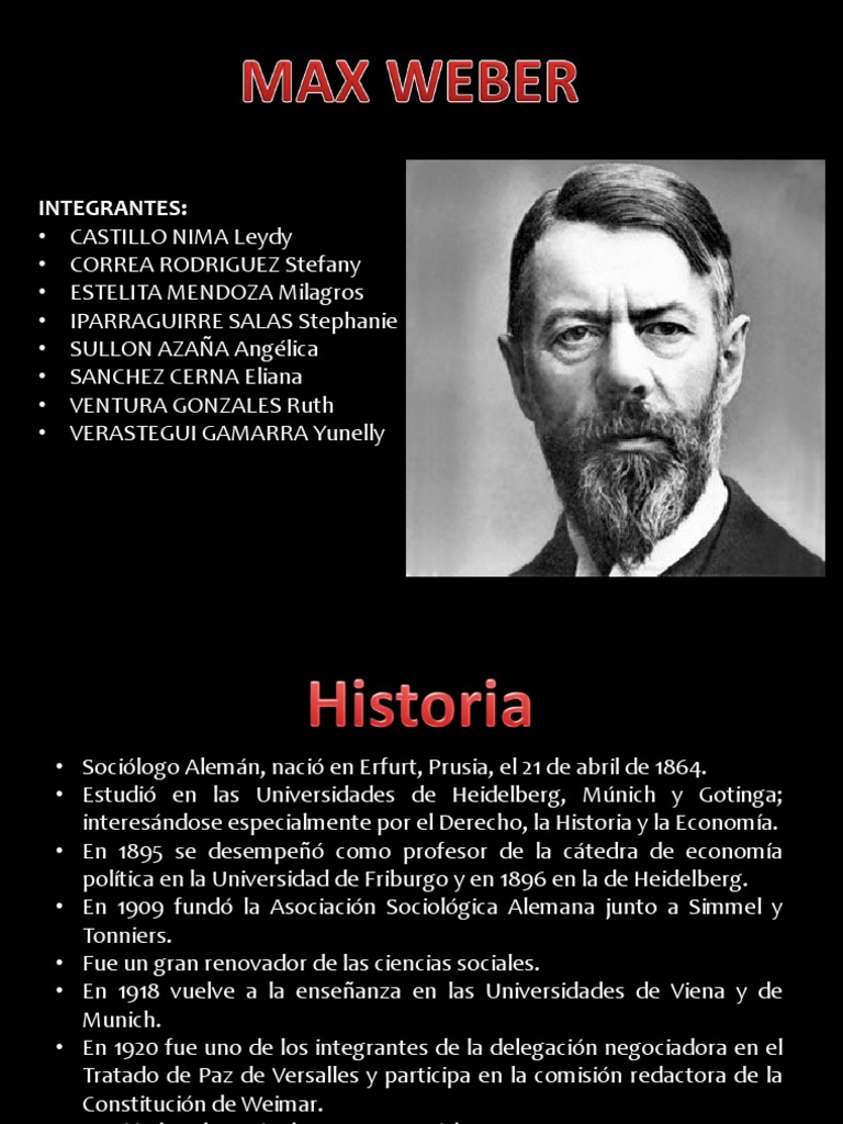 Max Weber | PDF | Max Weber | Sociología