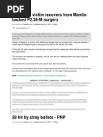 2006 Wowowee Stampede Tragedy | PDF | Disasters | Man Made Disasters