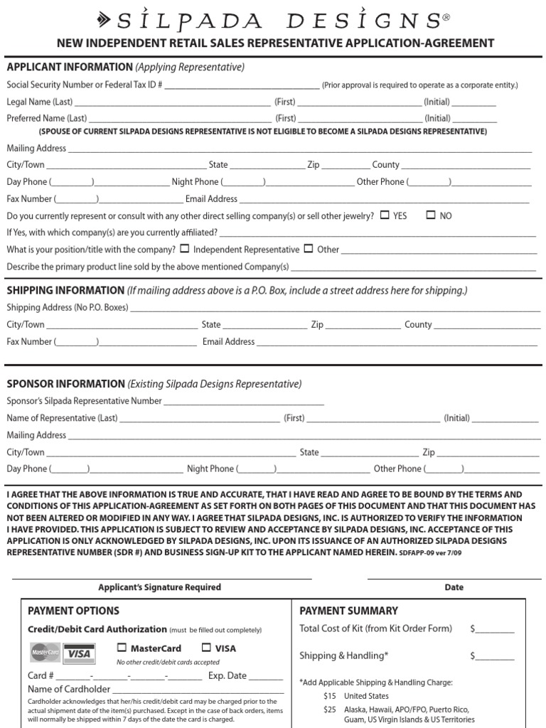New SDRApplication Agreement | PDF | Breach Of Contract | Debit Card