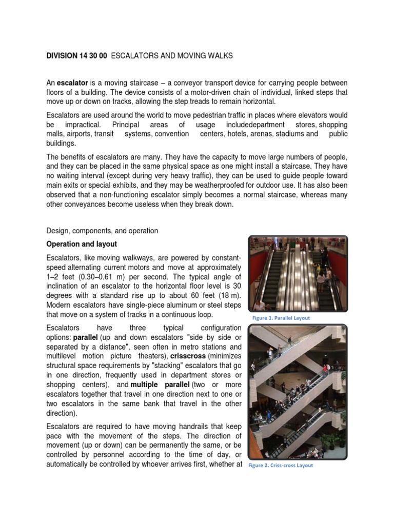 An In-Depth Examination of Escalator Design, Components, Operation, and ...