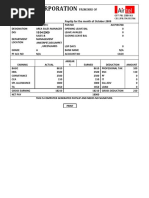 Sample of Pay Slip | PDF | Government Finances | Taxes