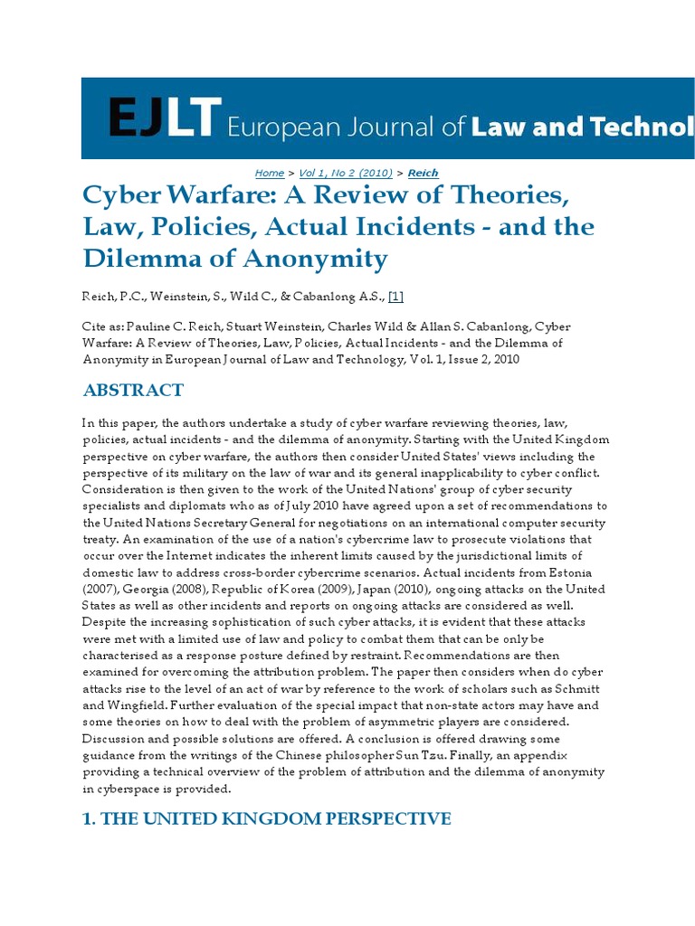 Cyber Security | PDF | Cyberwarfare | Security
