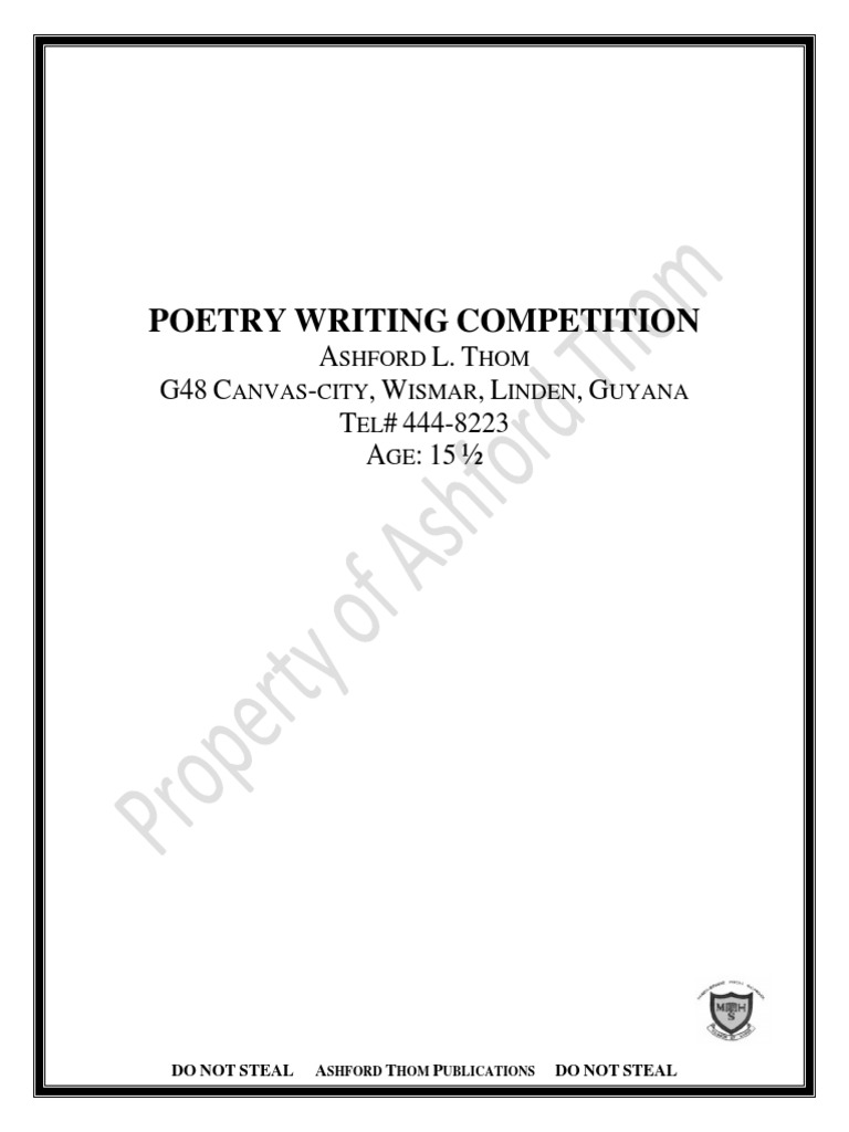 No Excuse for Violence: A Poem | PDF | Violence | Aggression