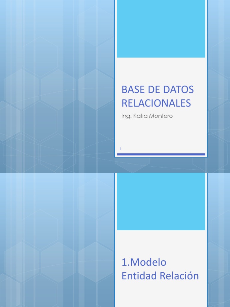 Base de Datos Relacionales | PDF | Juegos y actividades