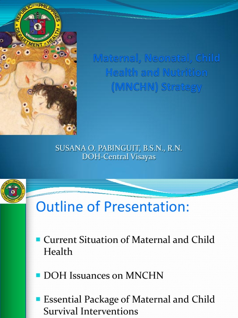 MNCHN RNHeals | PDF | Maternal Death | Millennium Development Goals