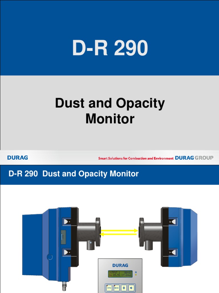 Durag Dust Monitor | PDF | Computer Monitor | Calibration