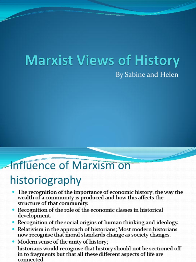 Marxist Views of History | PDF | Karl Marx | Marxism