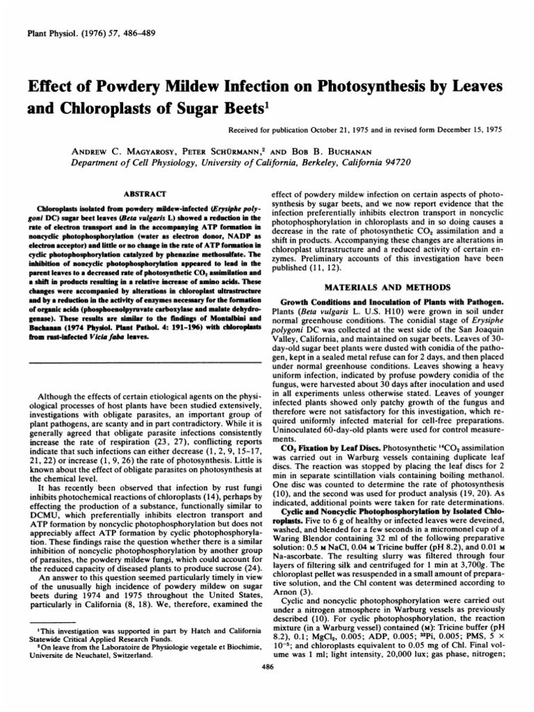 Plant Physiol.-1976-Magyarosy-486-9 PDF | PDF | Language Arts ...