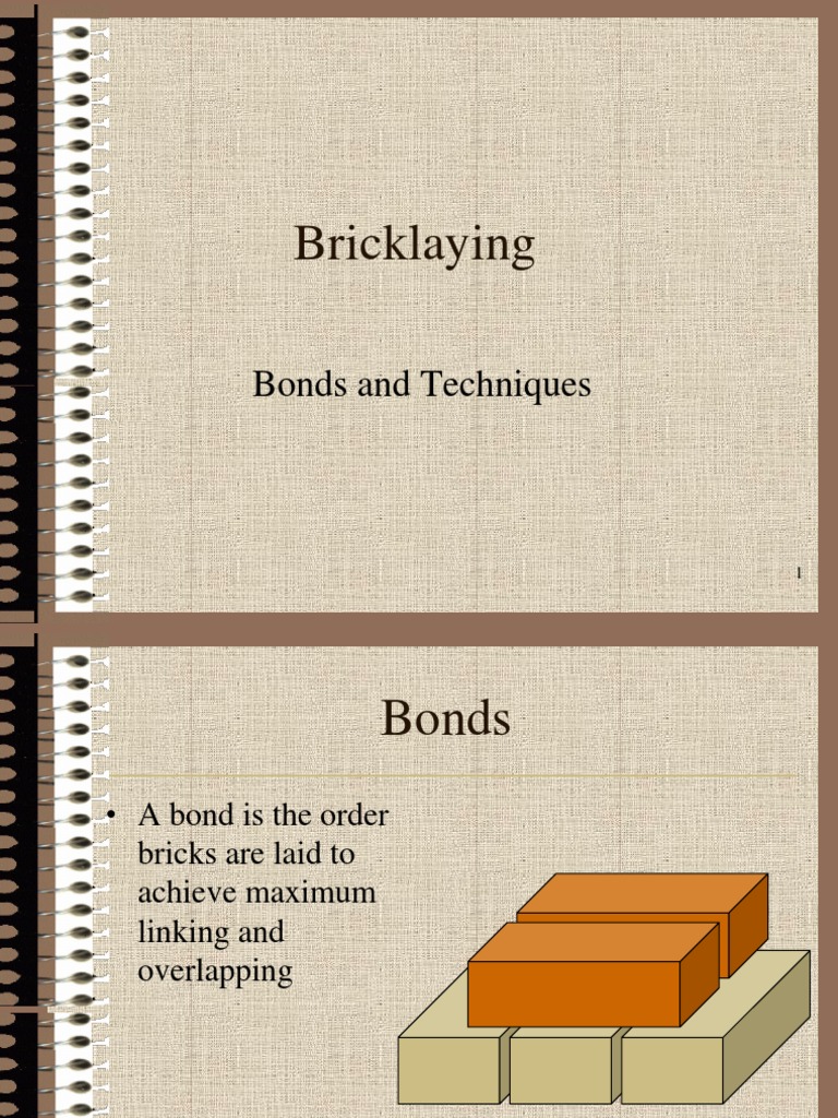 Brick Laying | PDF | Brick | Mortar (Masonry)