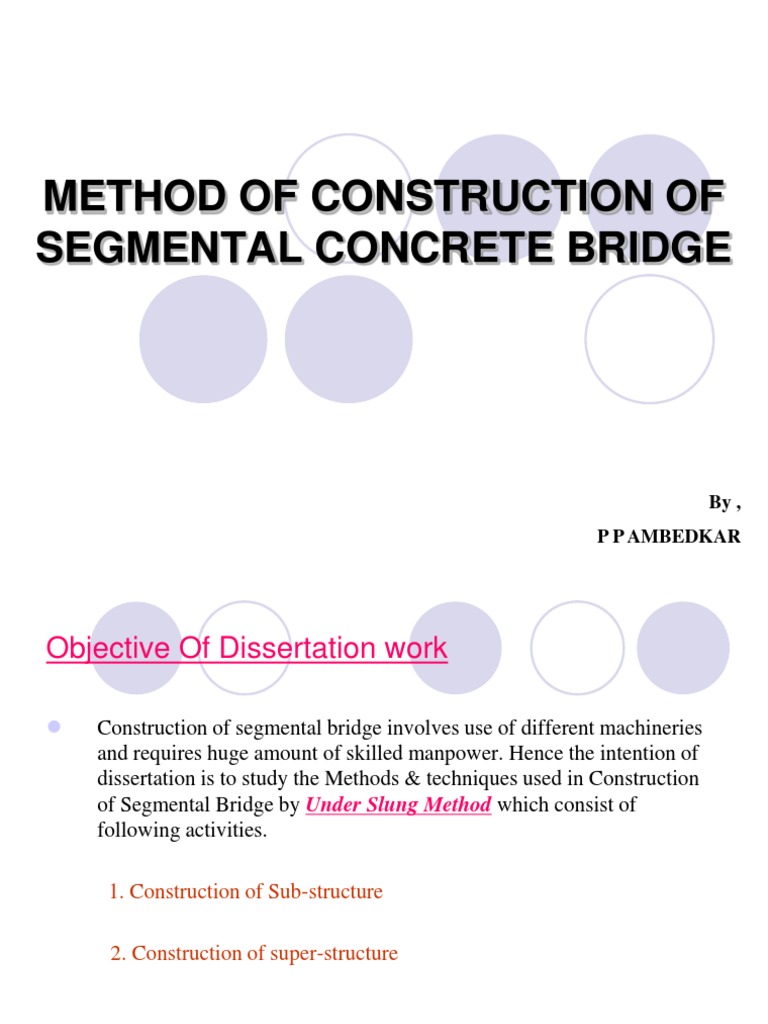 Construction of Segmental Concrete Bridge | PDF | Deep Foundation ...