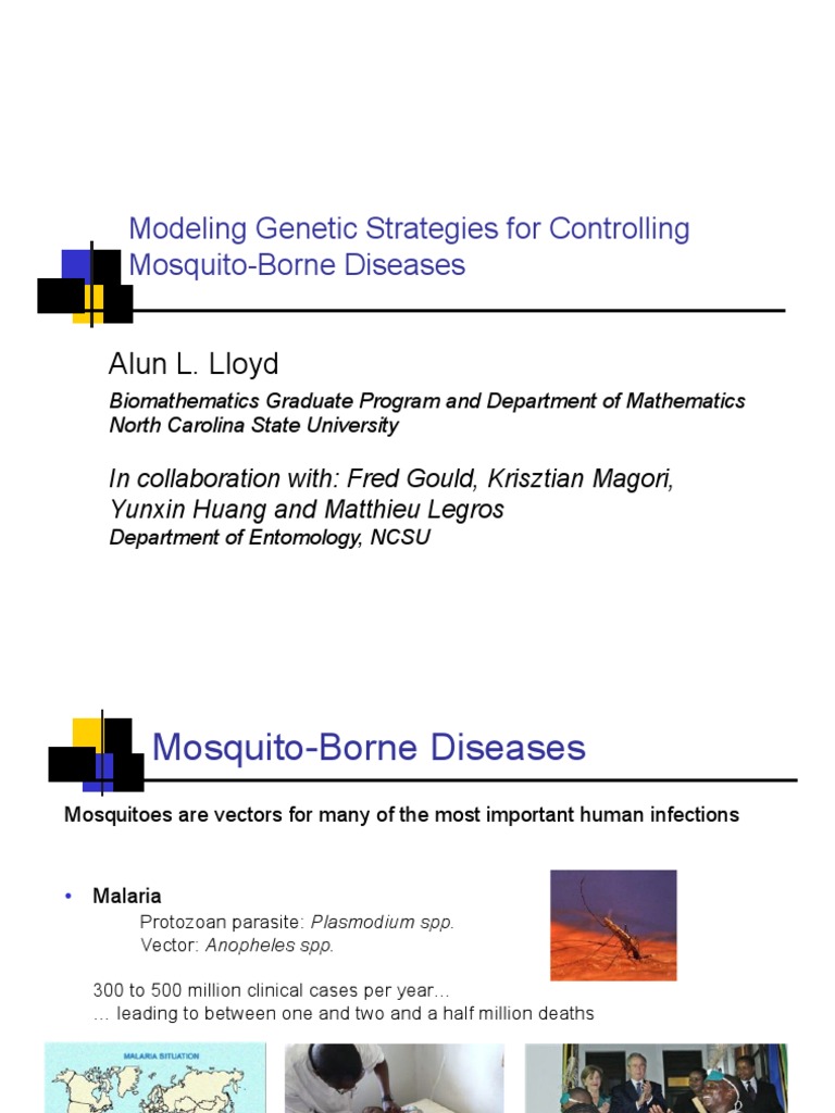 Modeling Genetic Strategies For Controlling Mosquito-Borne Diseases | PDF | Rna Interference ...