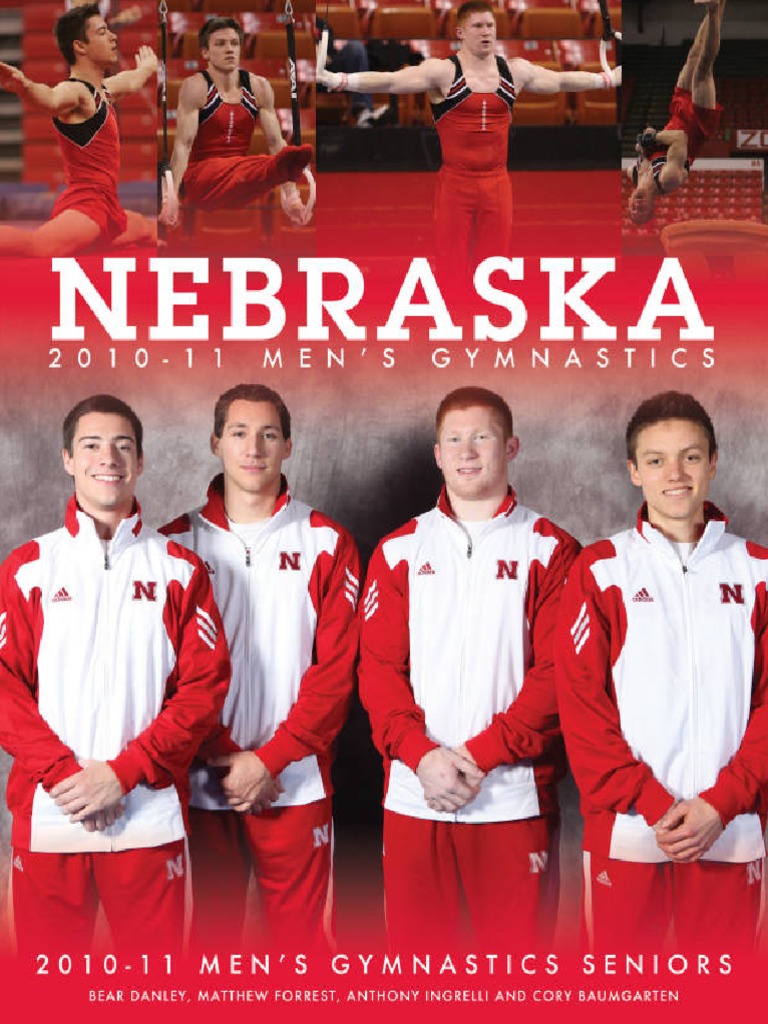 University of Nebraska Men's Gymnastics Media Guide | PDF | Indoor ...