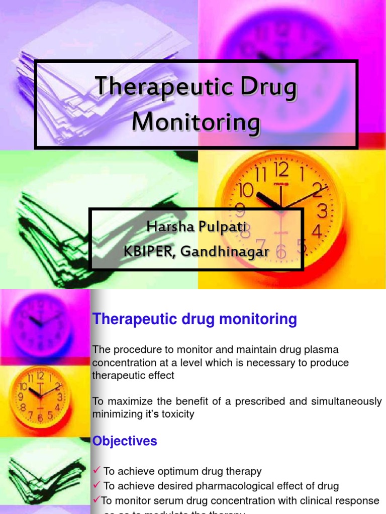Therapeutic Drug Monitoring | PDF | Pharmacokinetics | Adverse Effect Therapeutic Drug Monitoring | PDF | Pharmacokinetics | Adverse Effect