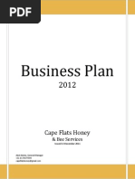 Beekeeping Business Plan Example | PDF | Beekeeping | Beehive