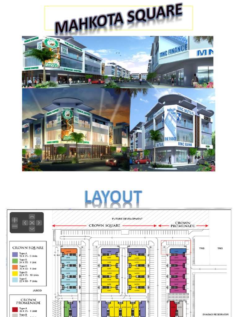 Mahkota Square: Modern Shop Lot Design | PDF | Pedestrian ...