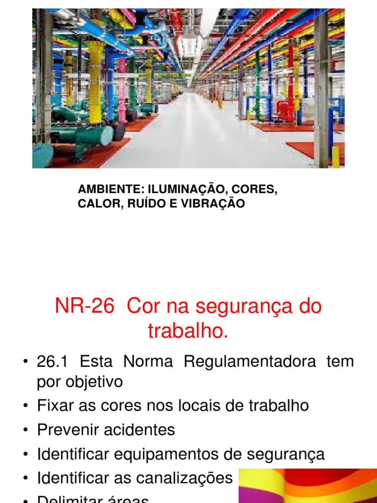 NR 26 - Norma Regulamentadora 26 Cor | PDF | Vermelho | Cor