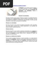 Eventos Subsecuentes | PDF | Auditoría financiera | Contralor