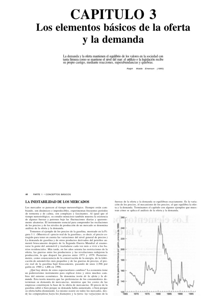 Cap 3 Samuelson | PDF | Oferta (economía) | Oferta y demanda