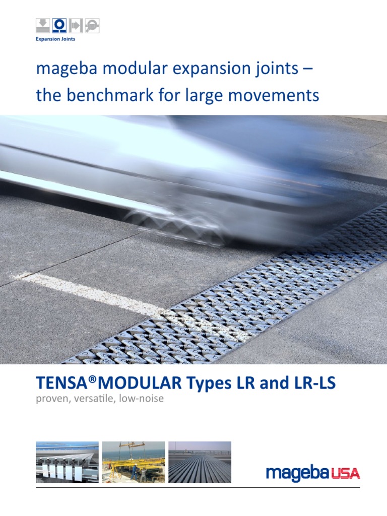 MAGEBA Tensa Modular Joints | PDF | Earthquakes | Beam (Structure)