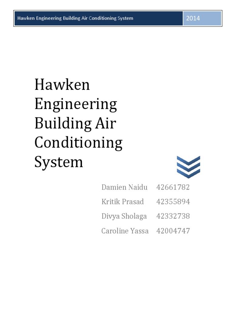 Hawken Engineering Building Air Conditioning System | PDF | Hvac | Air ...