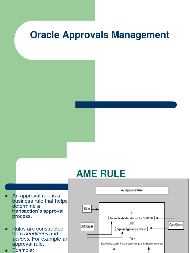 Oracle Approvals Management | PDF | Boolean Data Type | Computer Engineering