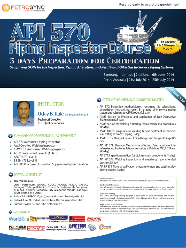 API 570 Piping Inspector | PDF