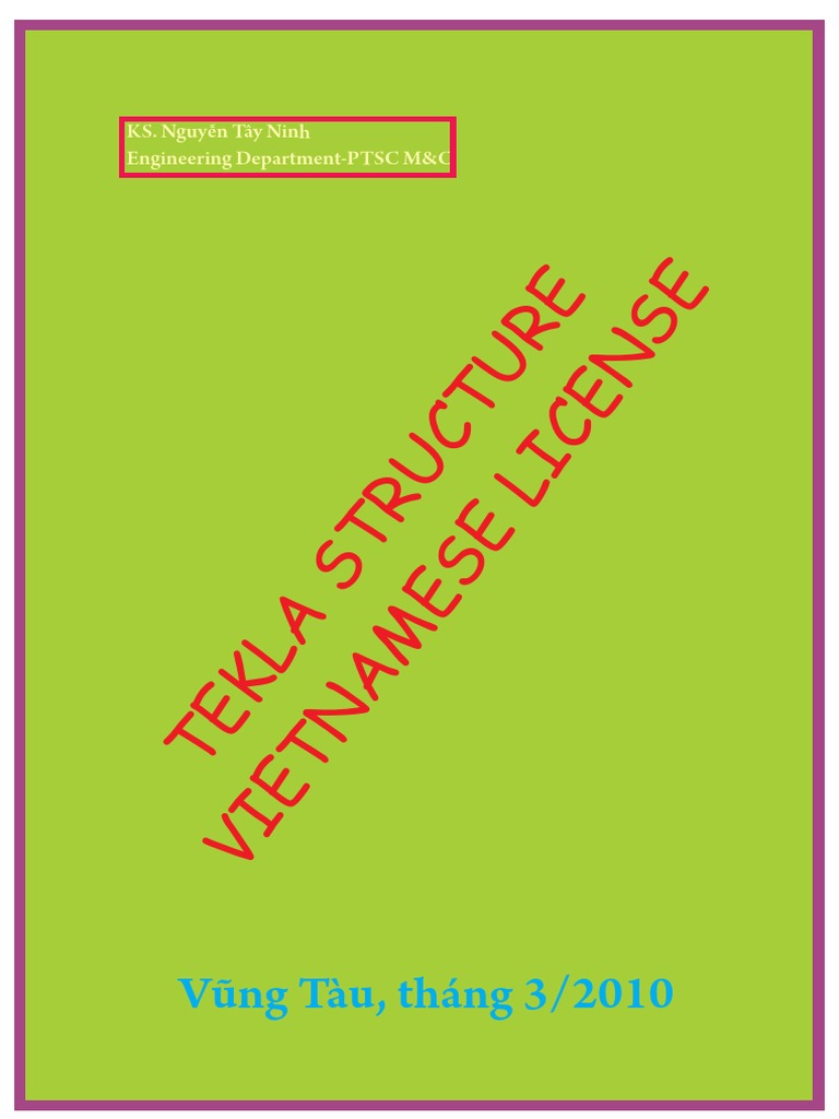 The Tekla Training Guide | PDF