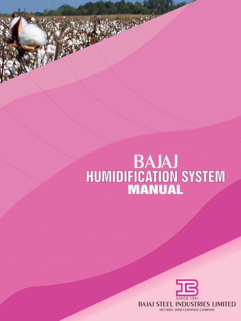 Humidification Manual | Download Free PDF | Valve | Nozzle