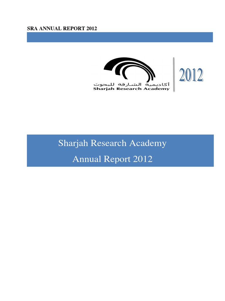 Sra Annual Report 2012 | PDF | United Arab Emirates | Dubai