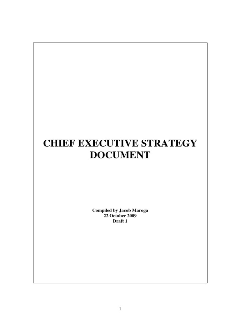 Eskom CEO Jacob Maroga Strategy Document Document 22 Oct 2009 | PDF ...