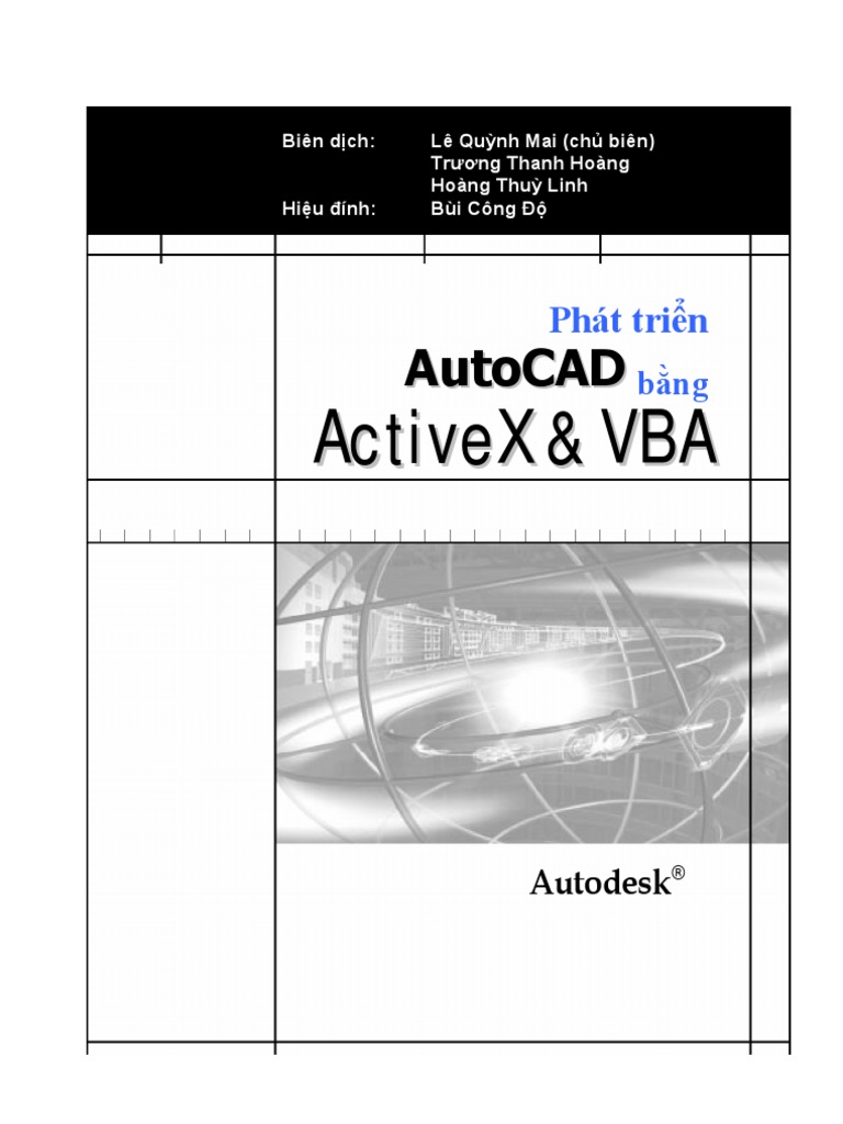 Lap Trinh VBA Trong AutoCAD | PDF