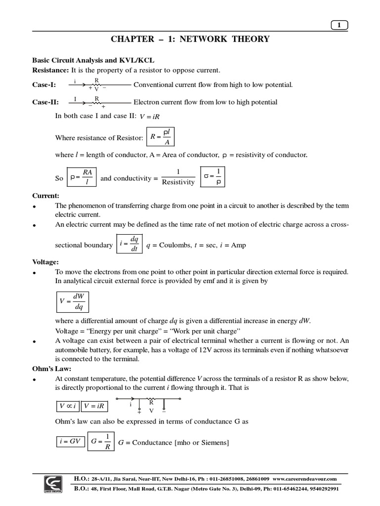 Net Electronics (Physics) | PDF | Capacitor | Passivity (Engineering)