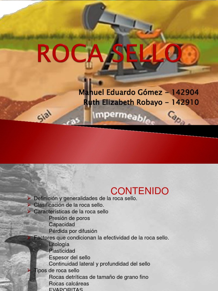 Roca Sello Presentacion Final | PDF | Roca (geología) | Depósito de ...