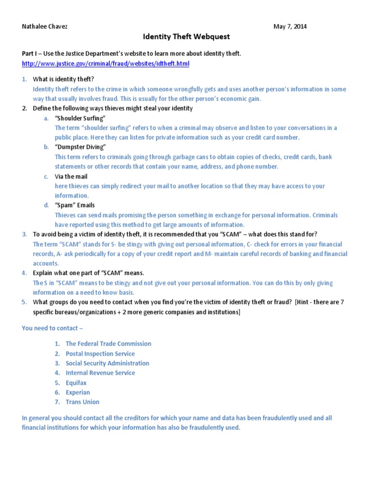 Identity Theft Prevention Guide | PDF | Identity Theft | Collection Agency