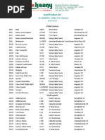 Vegetable Conversion Chart | PDF | Vegetables | Agronomy