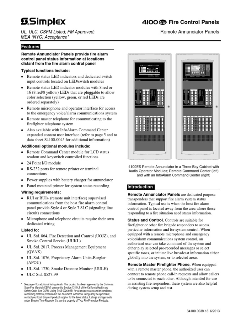 Simplex 4100-0038 | PDF | Power Supply | Battery Charger
