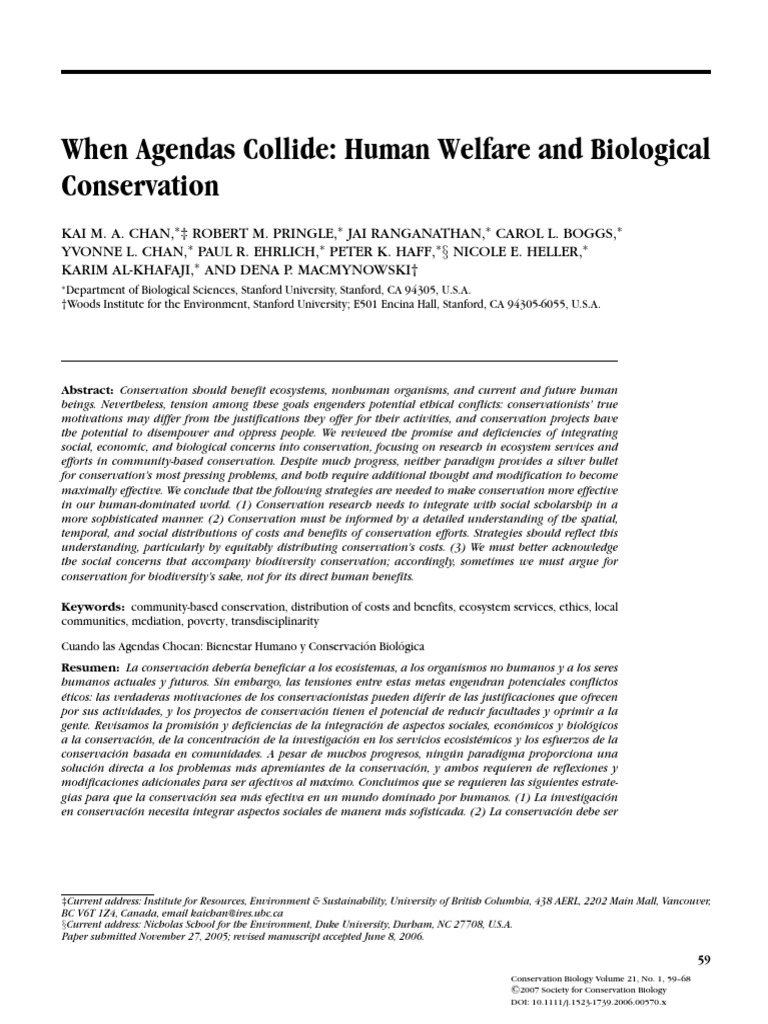 Human Vs Environment | PDF | Conservation Biology | Ecosystem Services