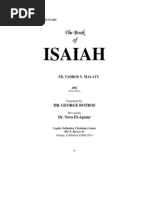 Outline and Summary of the book of Isaiah | Isaiah | Book Of Isaiah